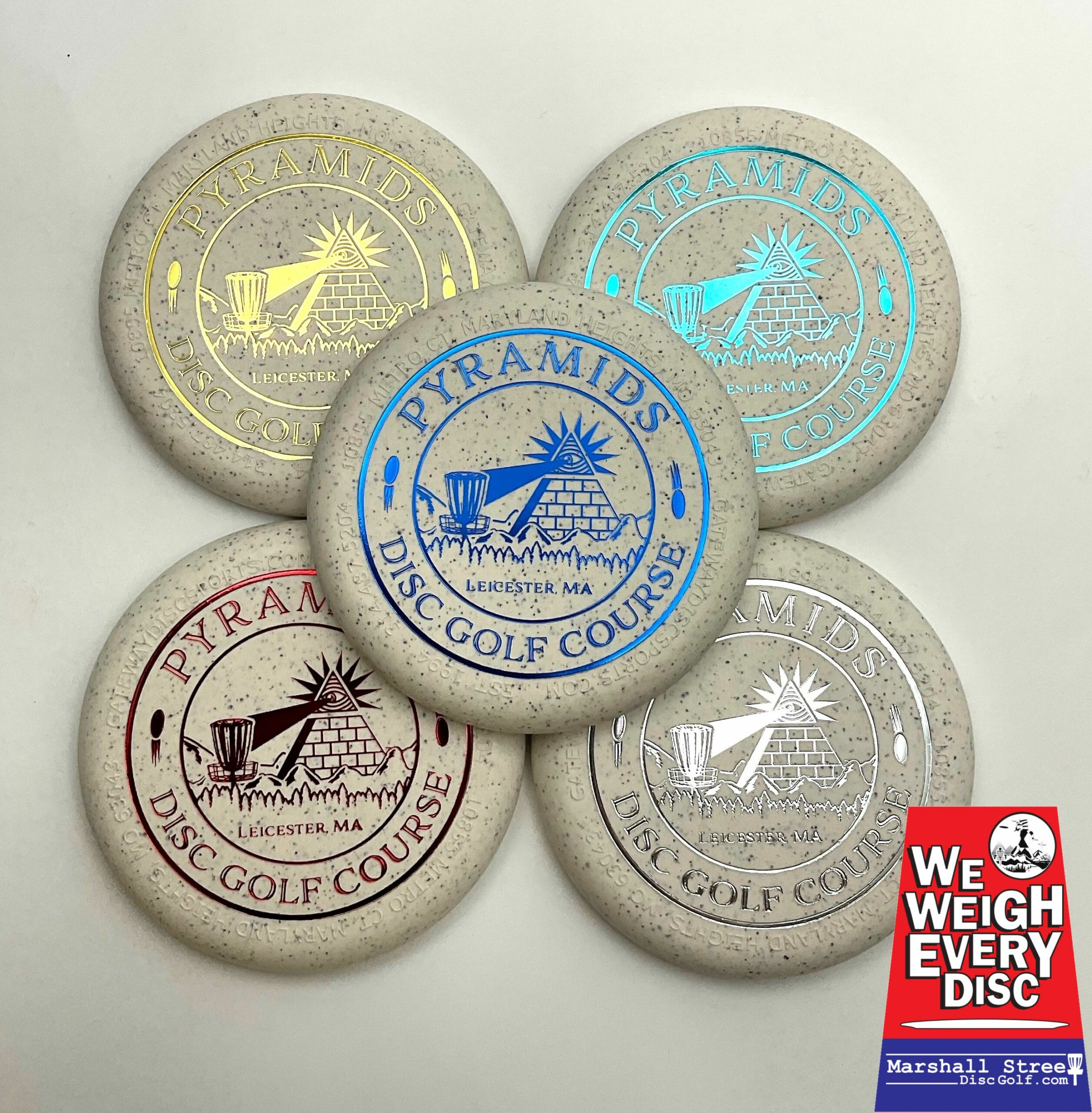 Pyramids Hemp Mini, Small • Marshall Street Disc Golf