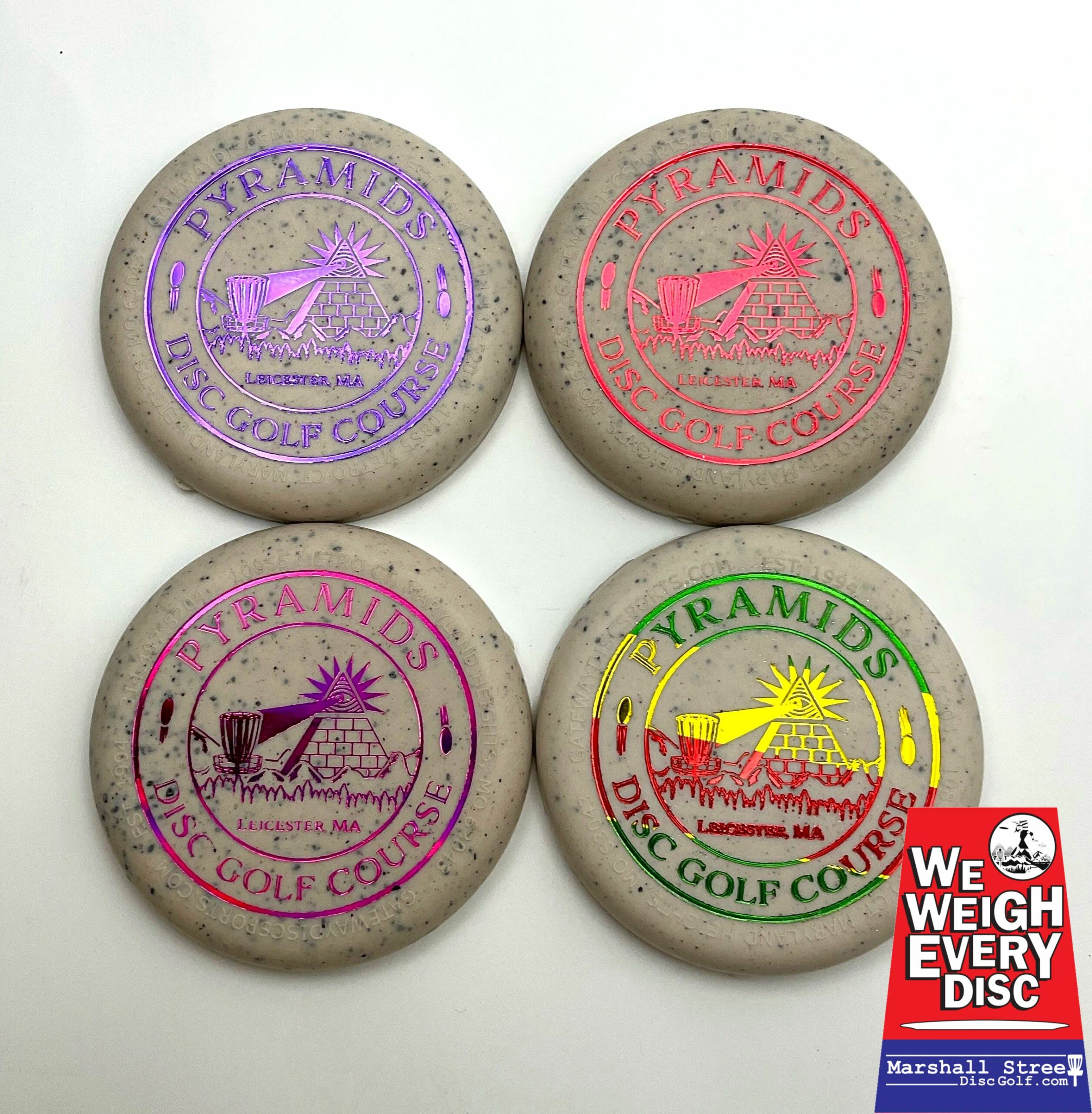 Pyramids Coffee Mini, Small • Marshall Street Disc Golf