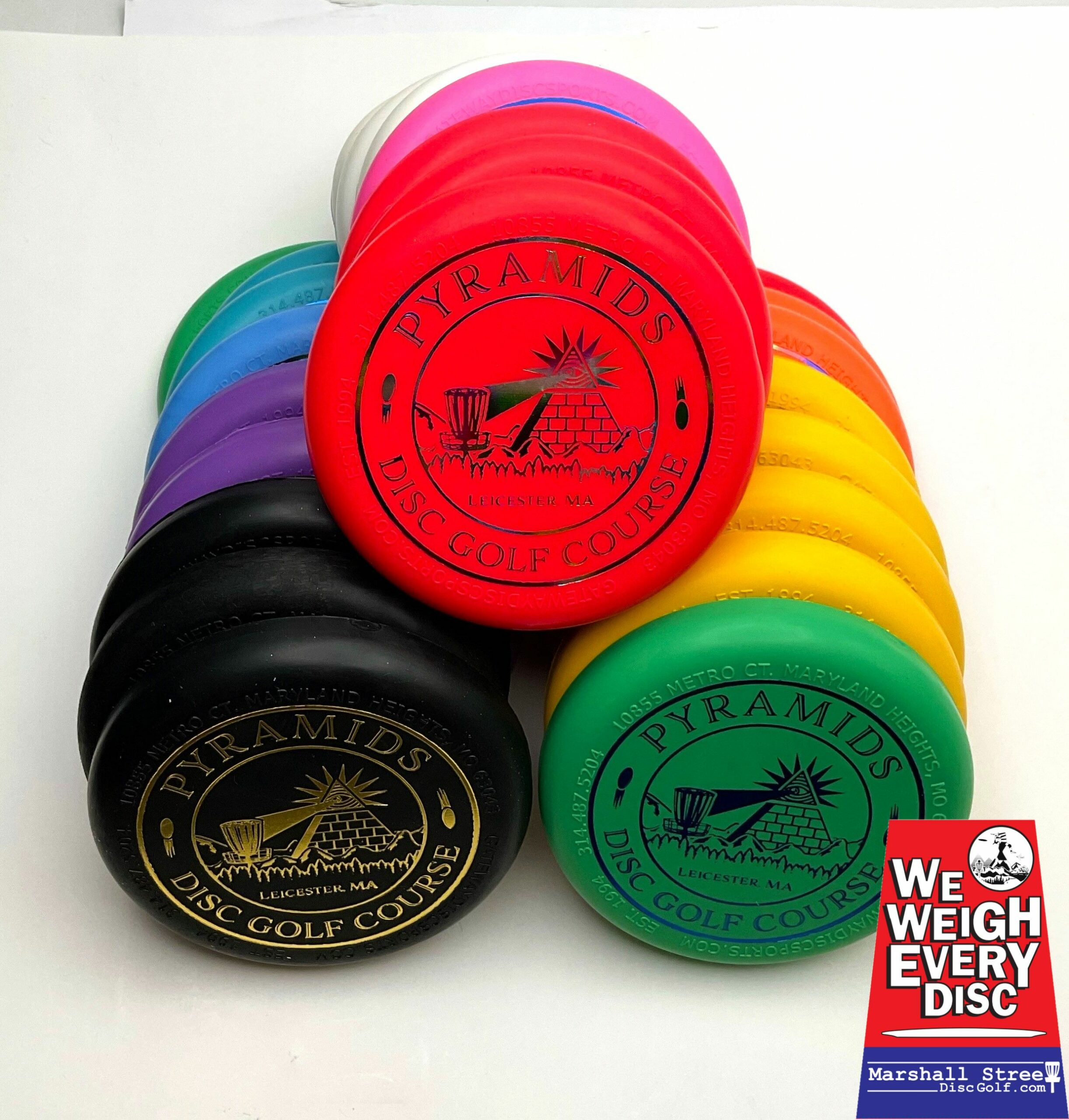 Pyramids SureGrip Mini, Small • Marshall Street Disc Golf