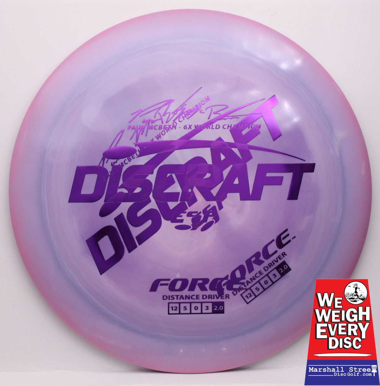 X-Out ESP Force, Paul McBeth • Marshall Street Disc Golf