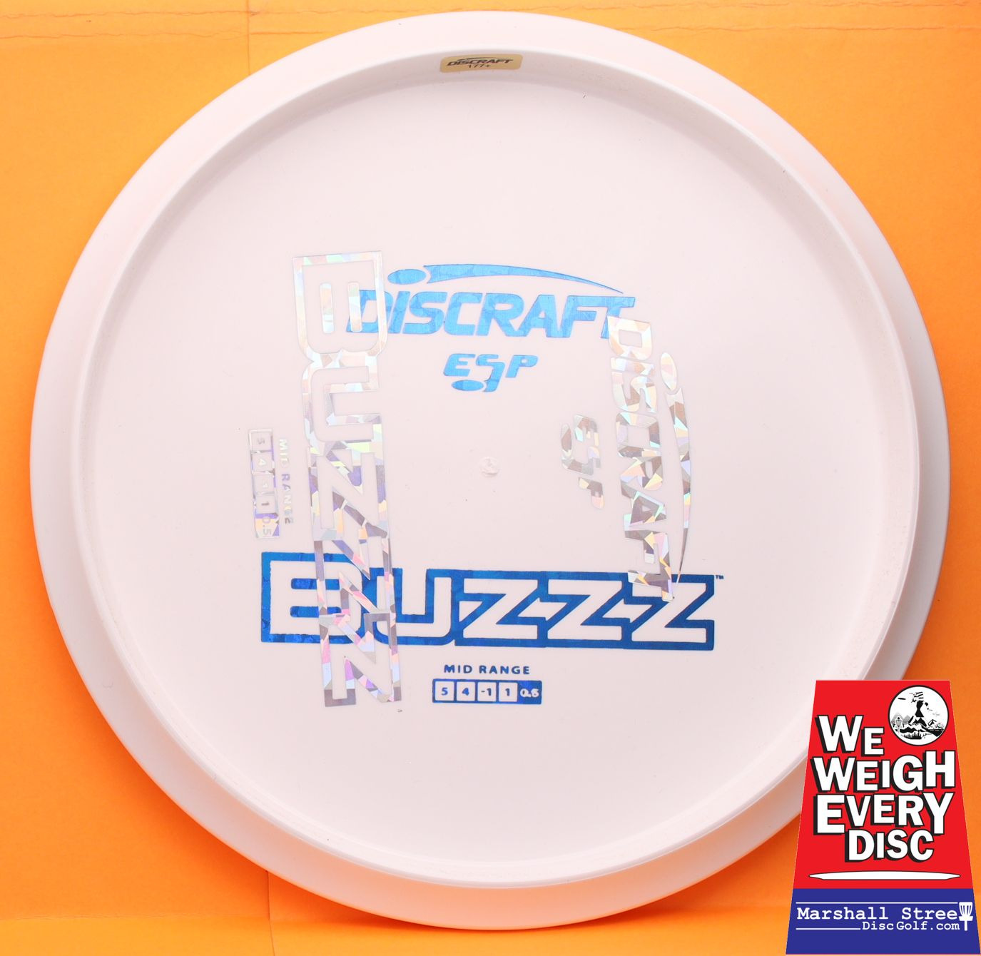 X-Out ESP Buzzz, Bottom Stamp • Marshall Street Disc Golf