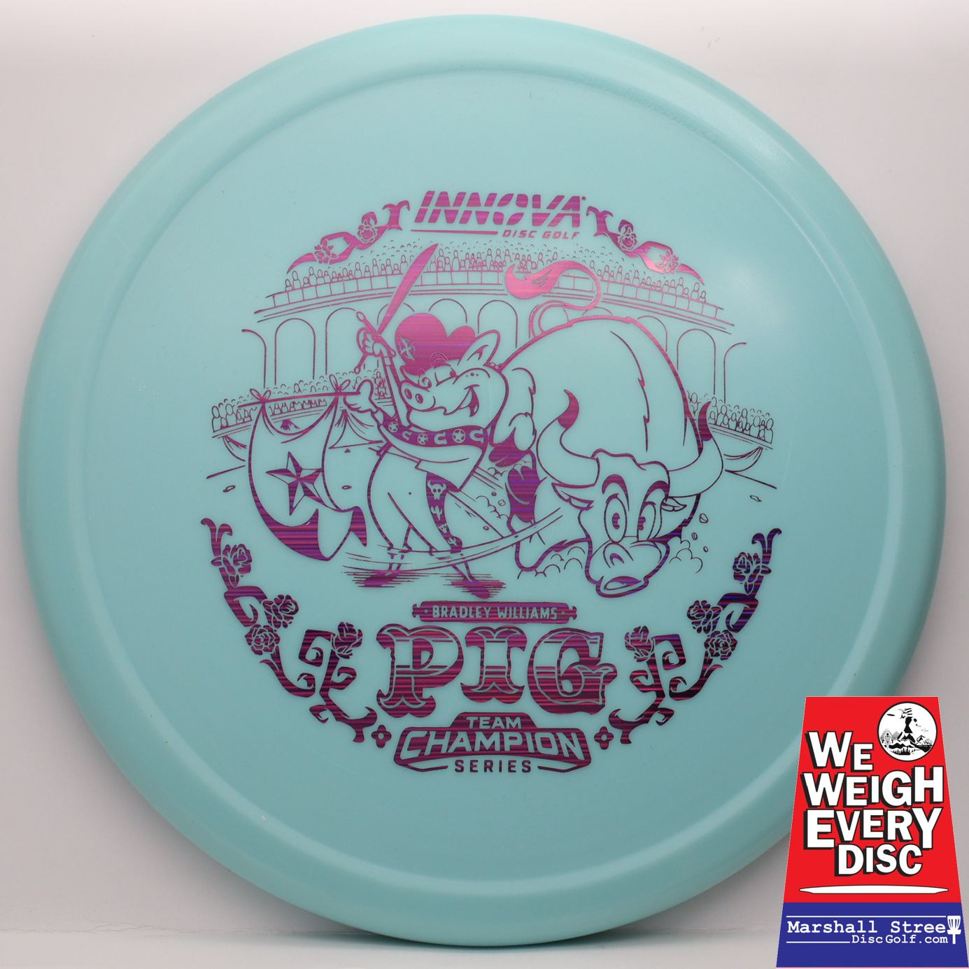Pro Color Glow Pig Williams 23 • Marshall Street Disc Golf