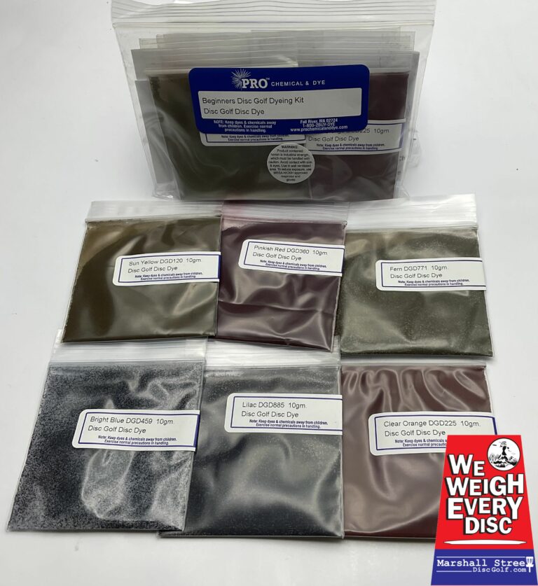 PRO Chemical and Dye - Disc Golf Powder Dyes and Dye Kits
