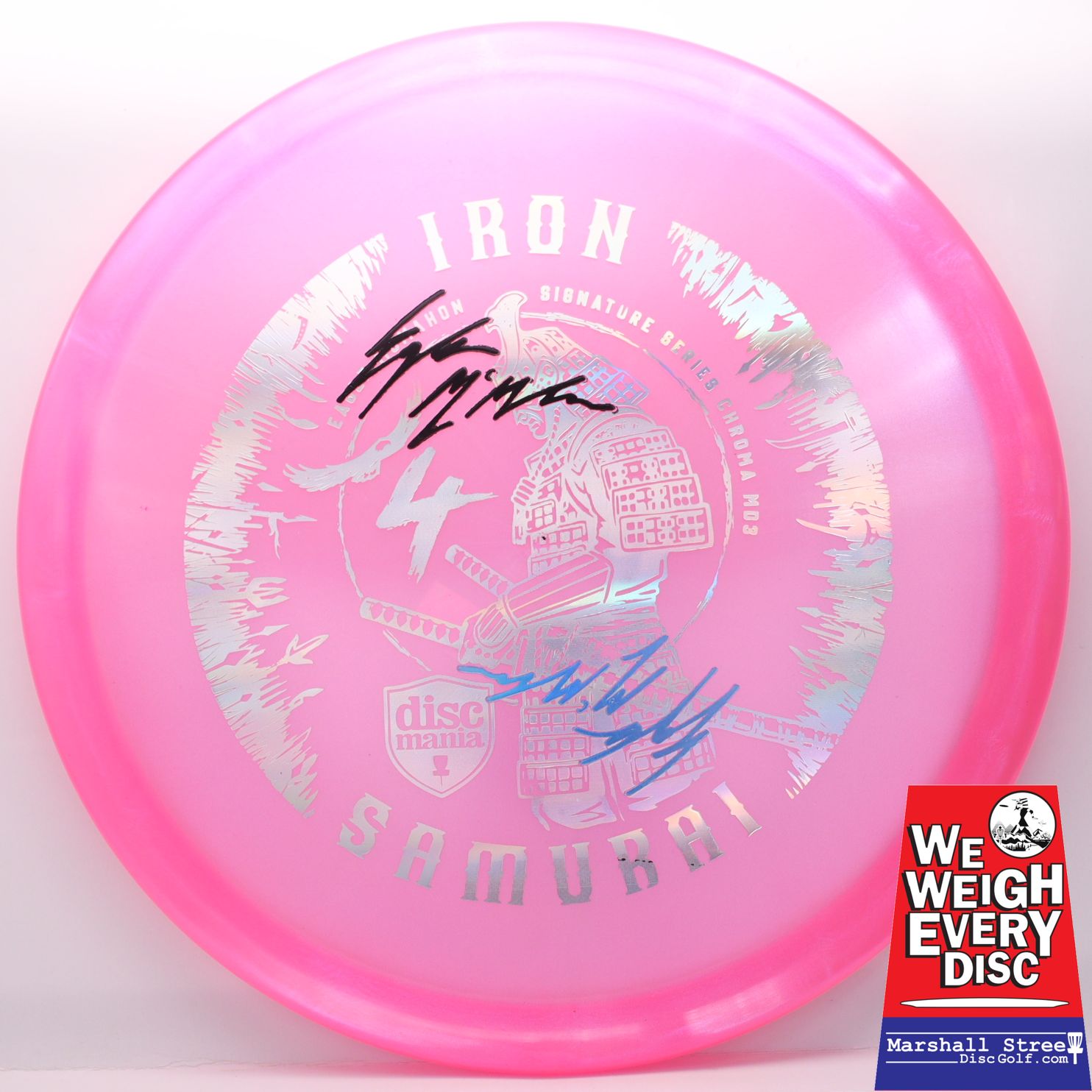 X-Out Chroma C-Line MD3, Iron Samurai 4 • Marshall Street Disc Golf