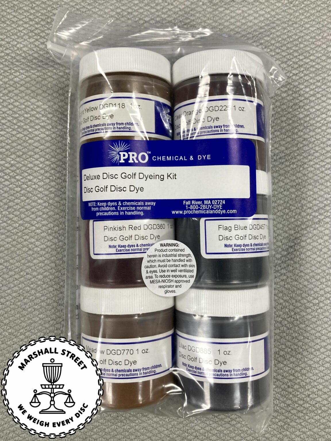 PRO Chemical and Dye - Disc Golf Powder Dyes and Dye Kits