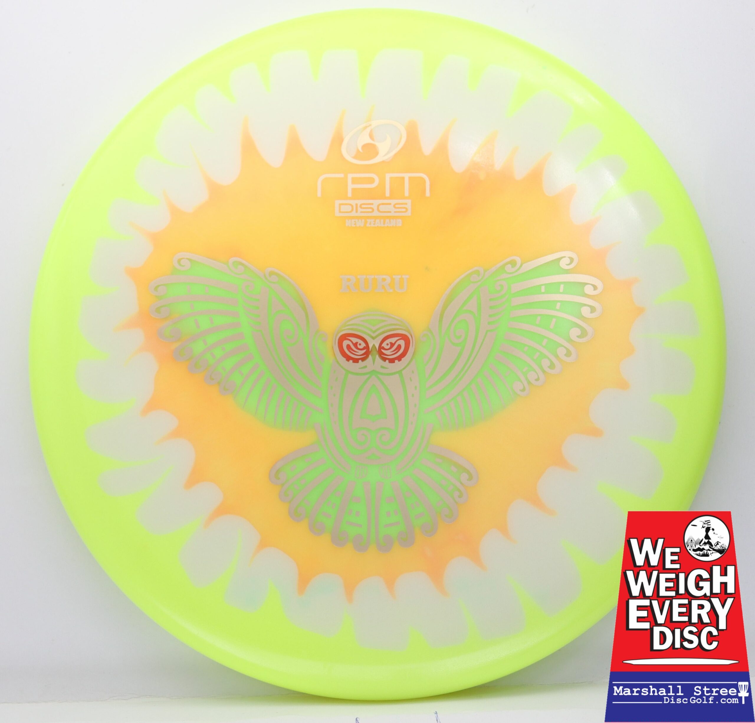 Glow Ruru, CM Dyes • Marshall Street Disc Golf