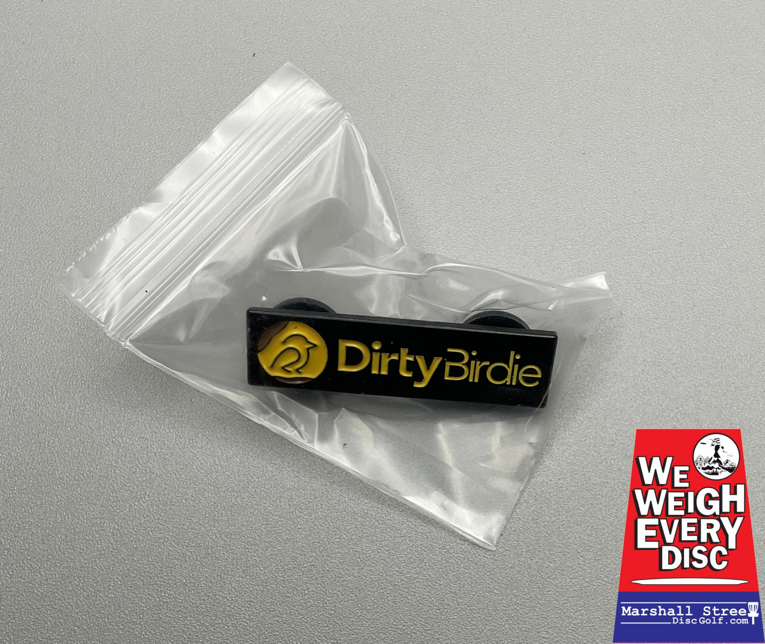 Dirty Birdie Pin • Marshall Street Disc Golf