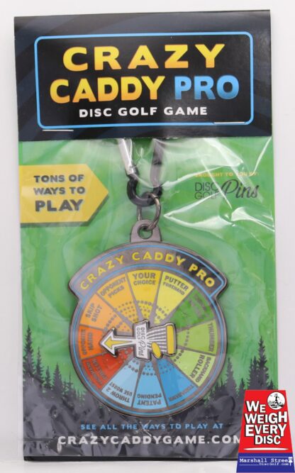 Crazy Caddy PRO Disc Golf Game - Keychain • Marshall Street Disc Golf