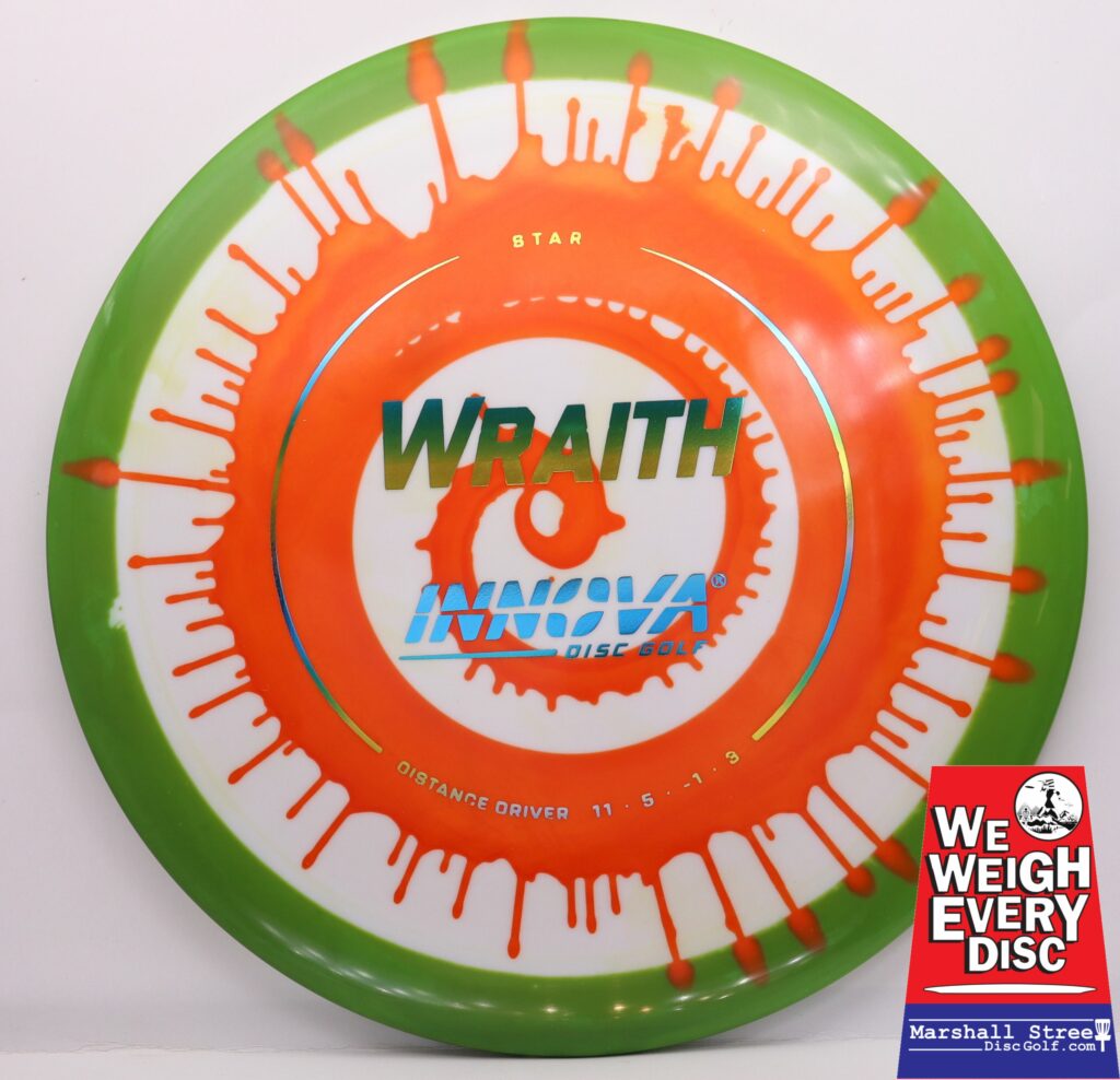 Tie-Dye Star Wraith • Marshall Street Disc Golf