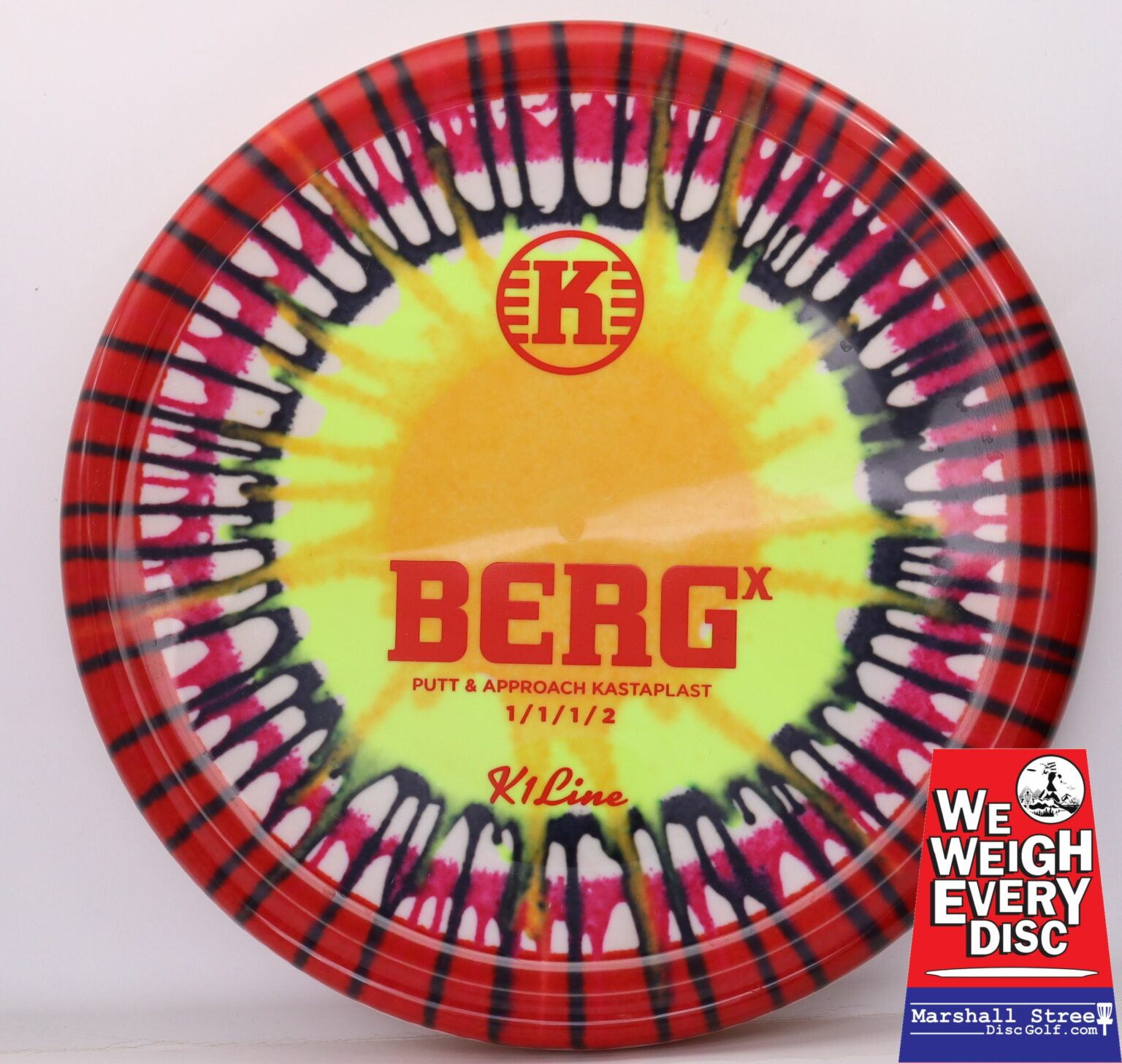Tie-Dye K1 Berg X • Marshall Street Disc Golf