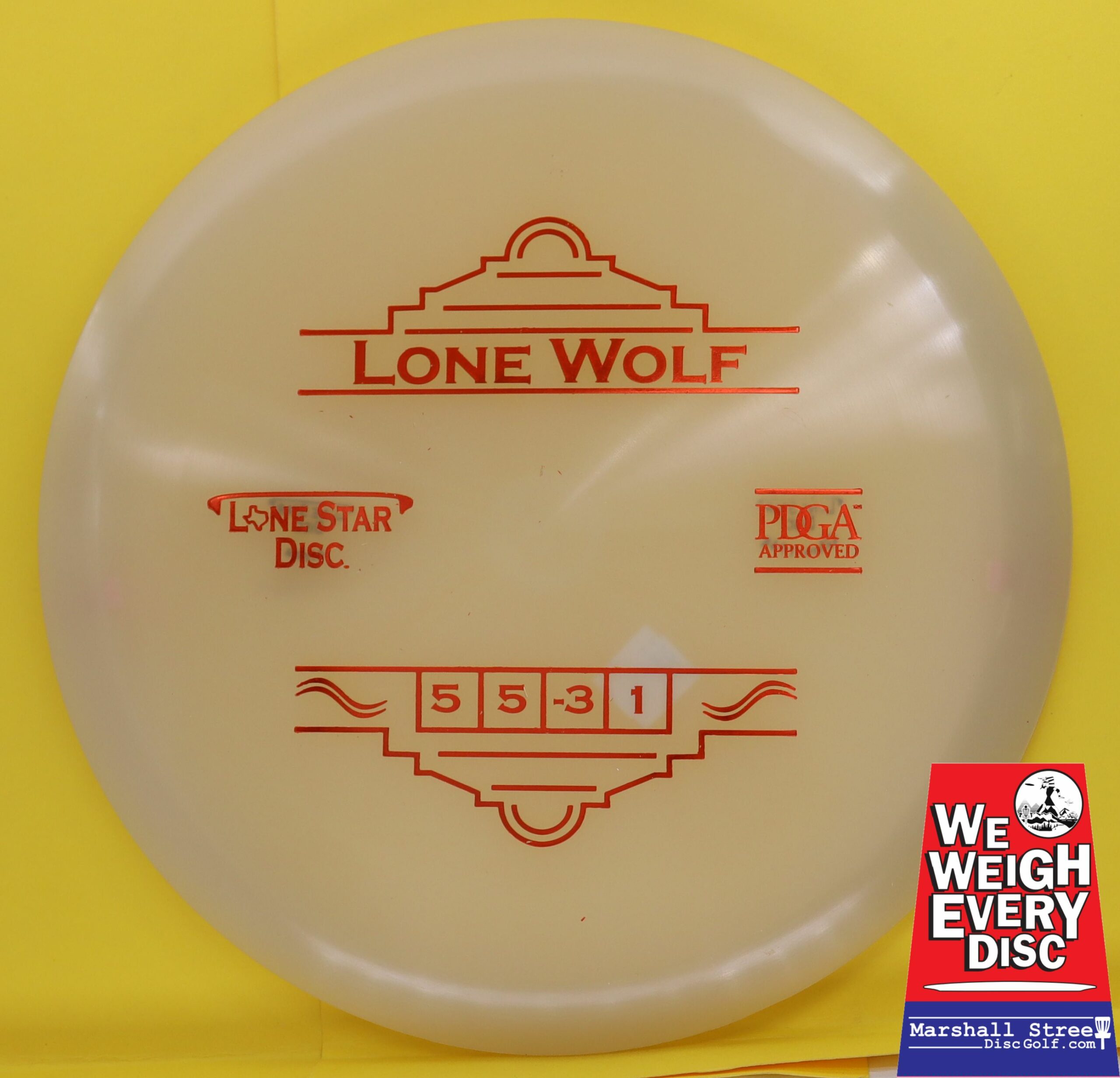 Glow Alpha Lone Wolf • Marshall Street Disc Golf