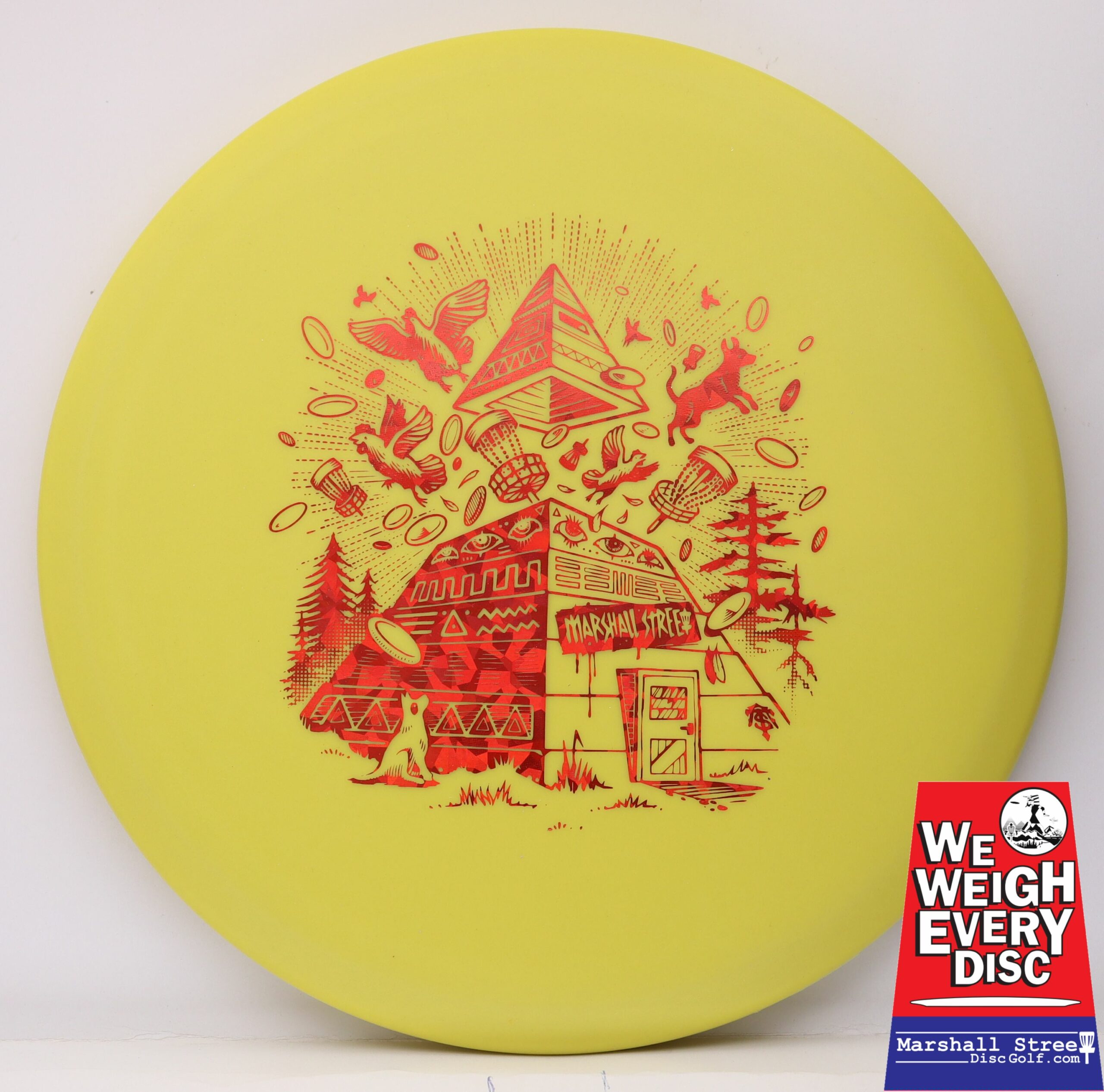 DX Flat Top Roc, Pyramids Explosion • Marshall Street Disc Golf
