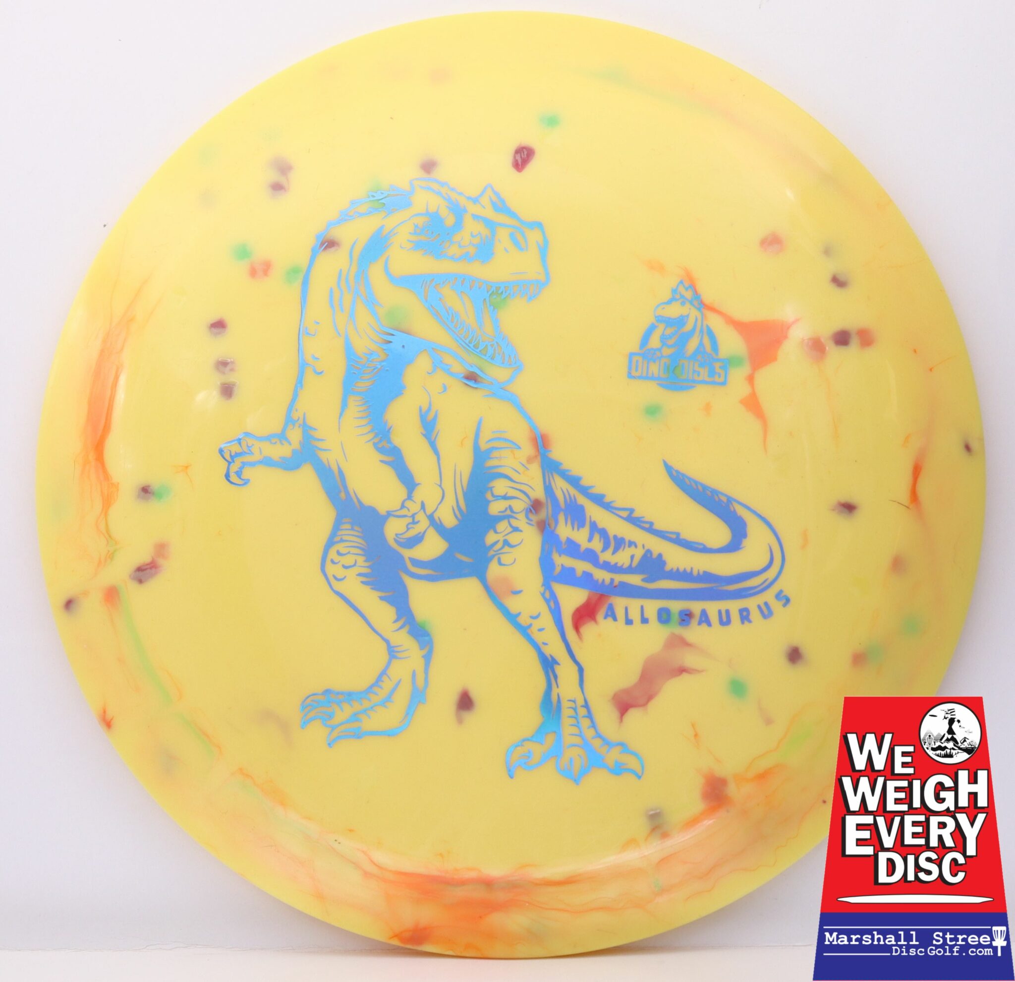 Egg Shell Allosaurus • Marshall Street Disc Golf