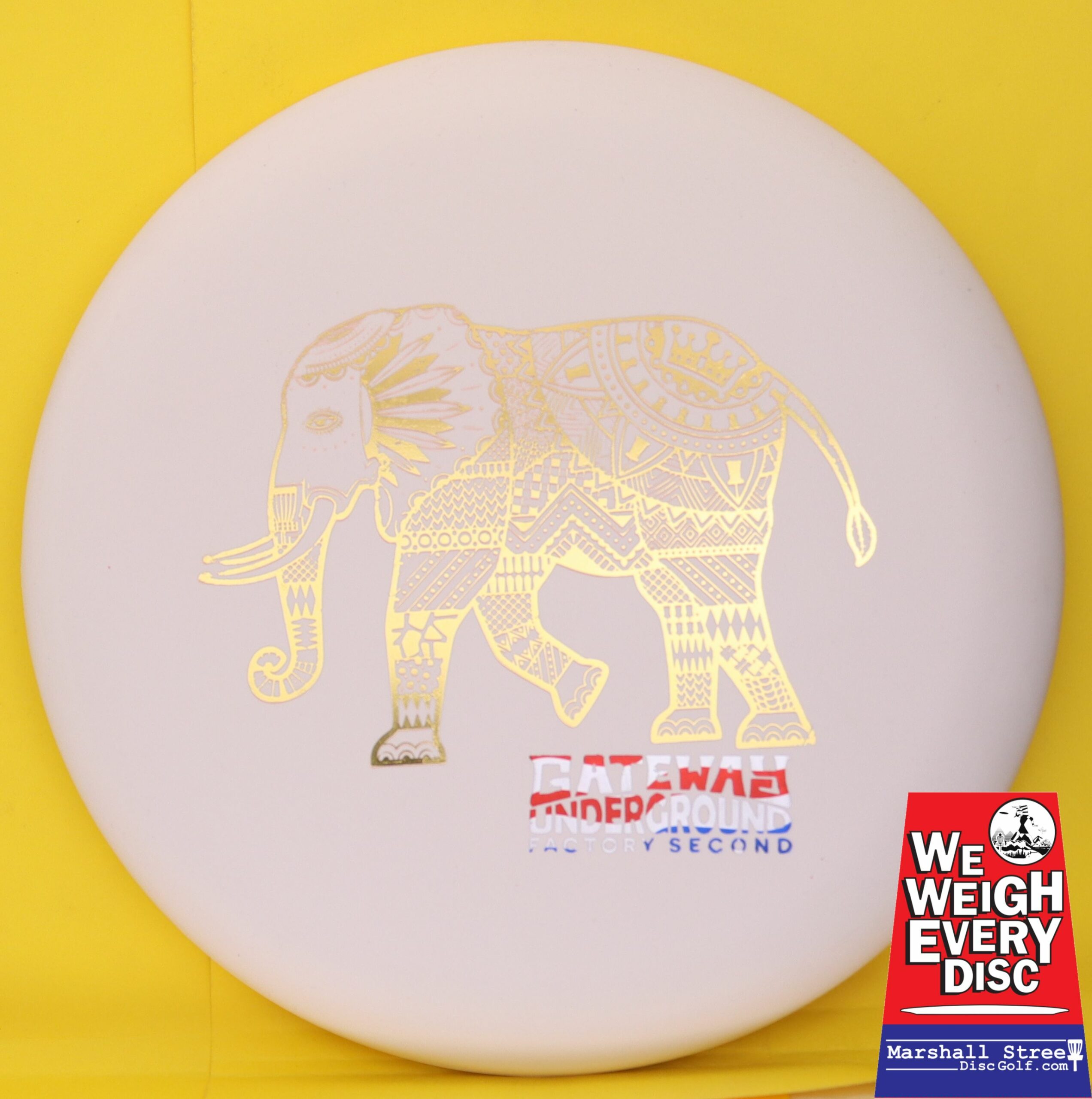 X-Out Pure White Wizard • Marshall Street Disc Golf