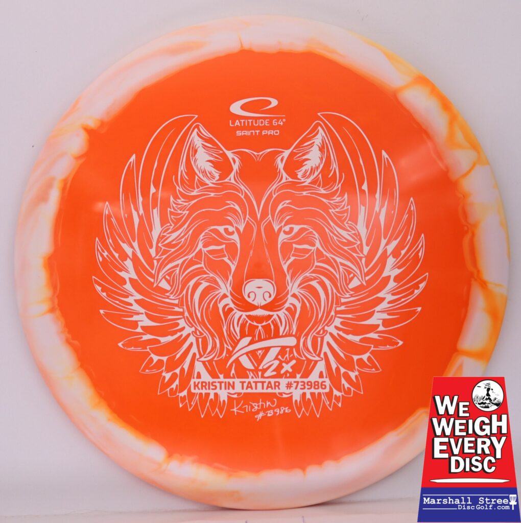 Gold Orbit Saint Pro, Kristin Tattar 2024 • Marshall Street Disc Golf