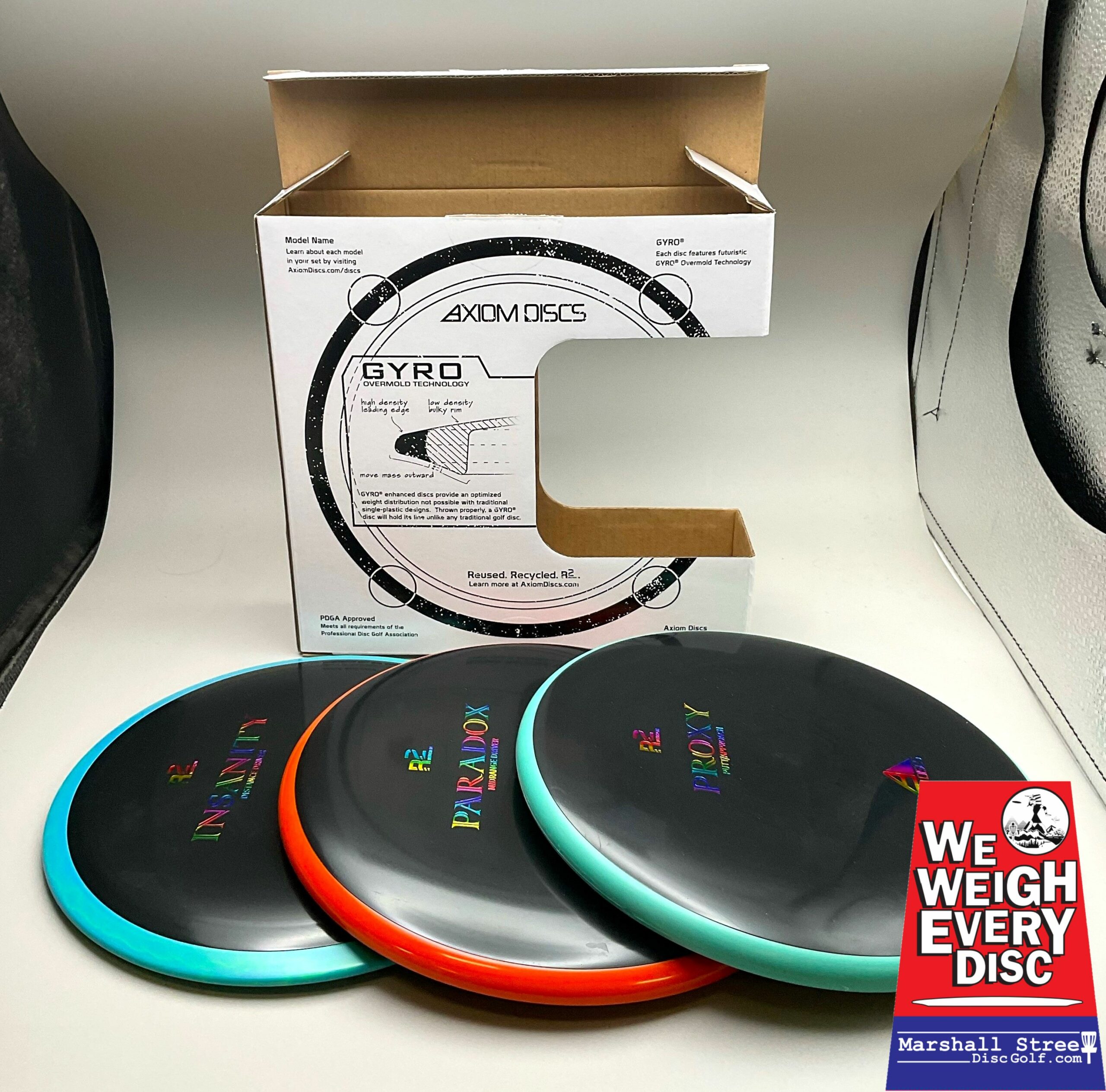 Axiom R2 Neutron 3-Disc Set • Marshall Street Disc Golf