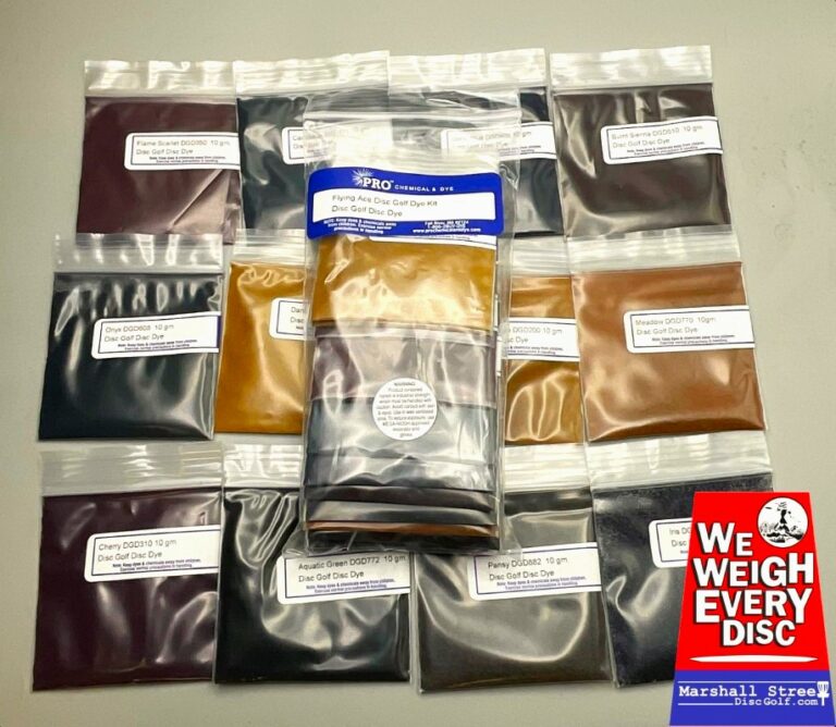 Pro Chem Flying Ace Disc Golf Dye Kit • Marshall Street Disc Golf