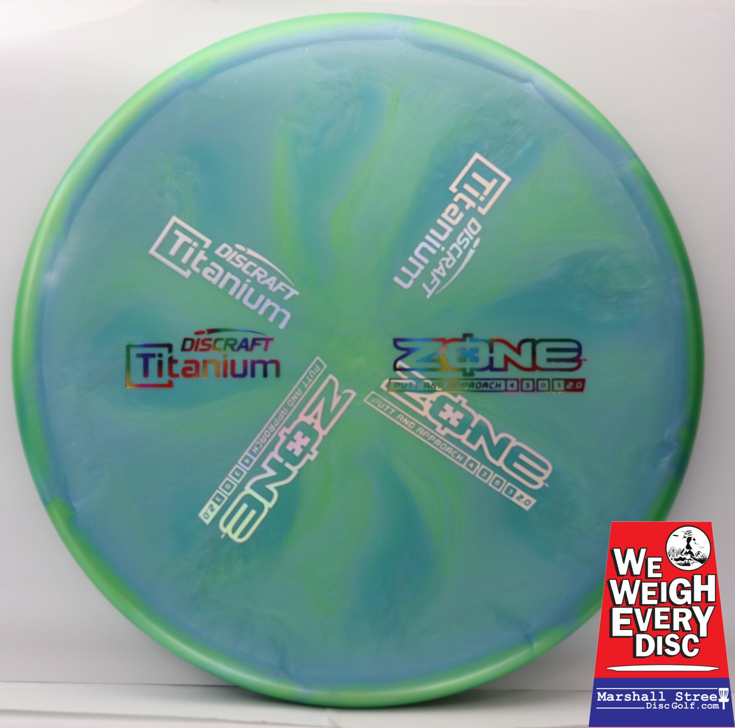 X-Out Titanium Zone • Marshall Street Disc Golf