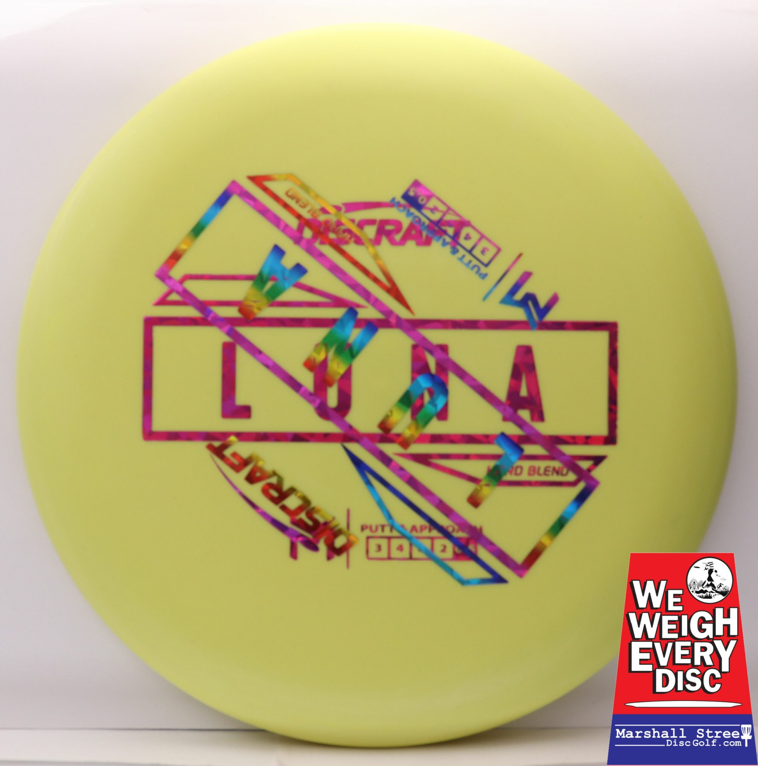 X-Out Putter Line Hard Luna, Paul McBeth • Marshall Street Disc Golf