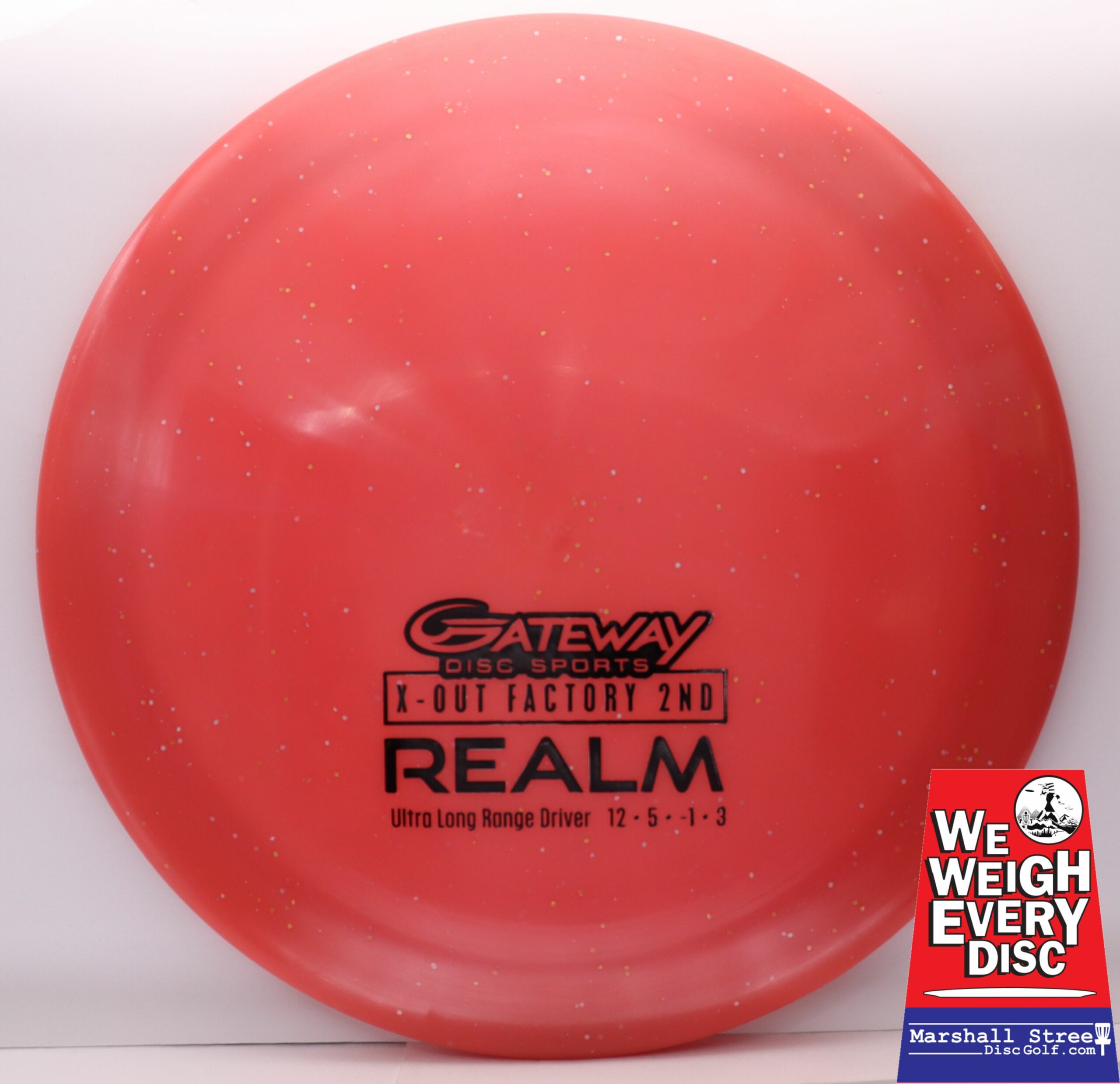 X-Out Diamond Metal Flake Realm • Marshall Street Disc Golf
