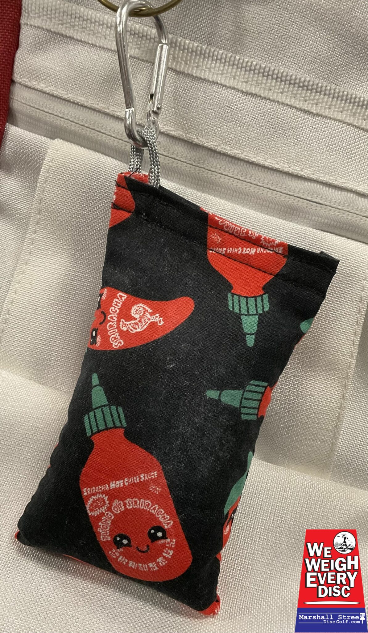 Clay Bags with Carabiner • Marshall Street Disc Golf