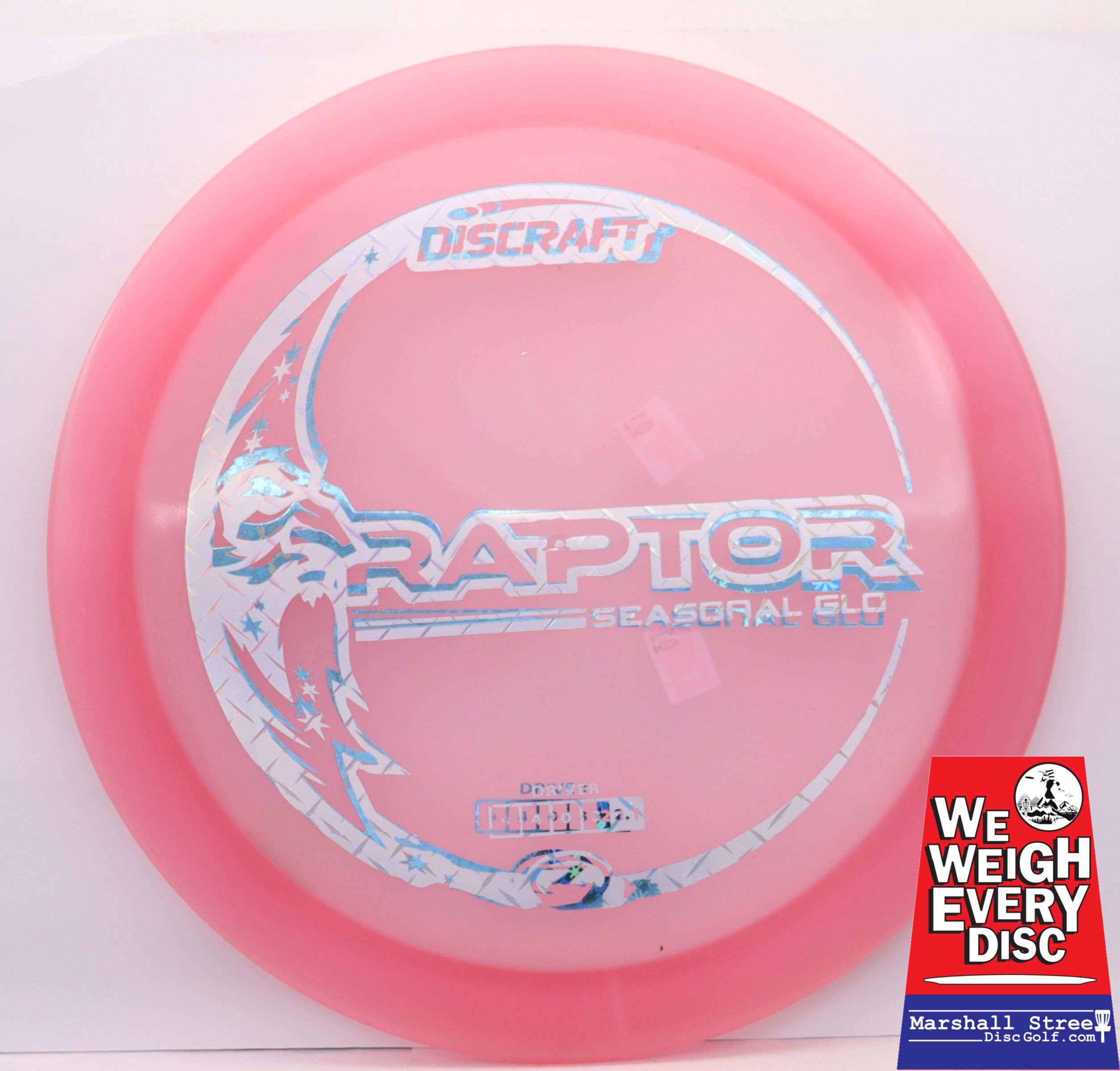 X-Out Seasonal Glow Z Raptor • Marshall Street Disc Golf