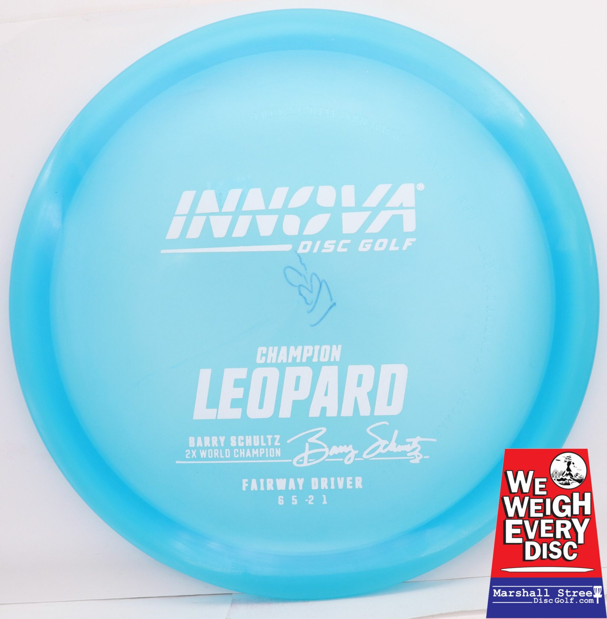 Champion Leopard, Barry Schultz 2x • Marshall Street Disc Golf