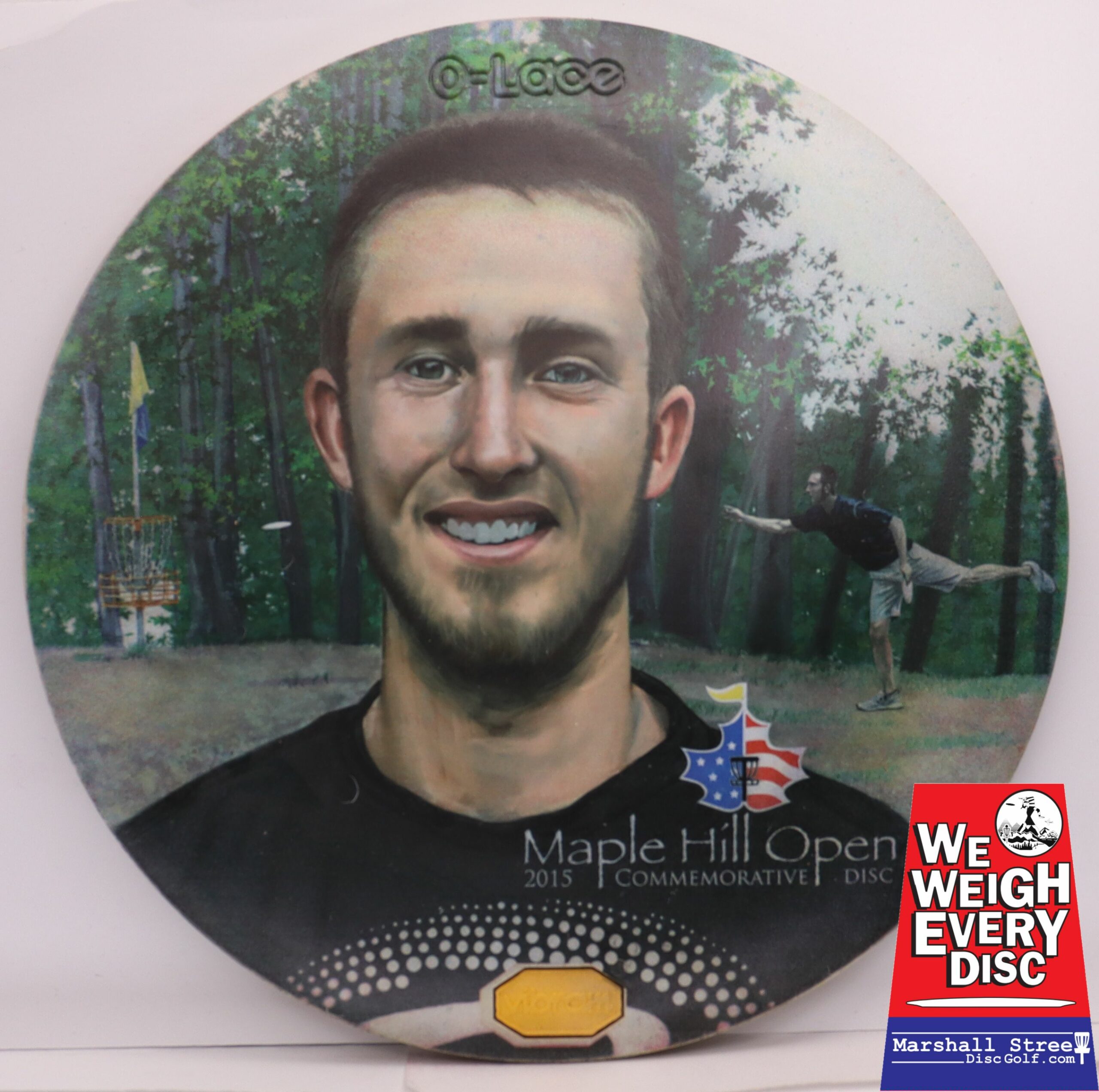 X-Link Medium O-Lace, Commemorative Disc • Marshall Street Disc Golf
