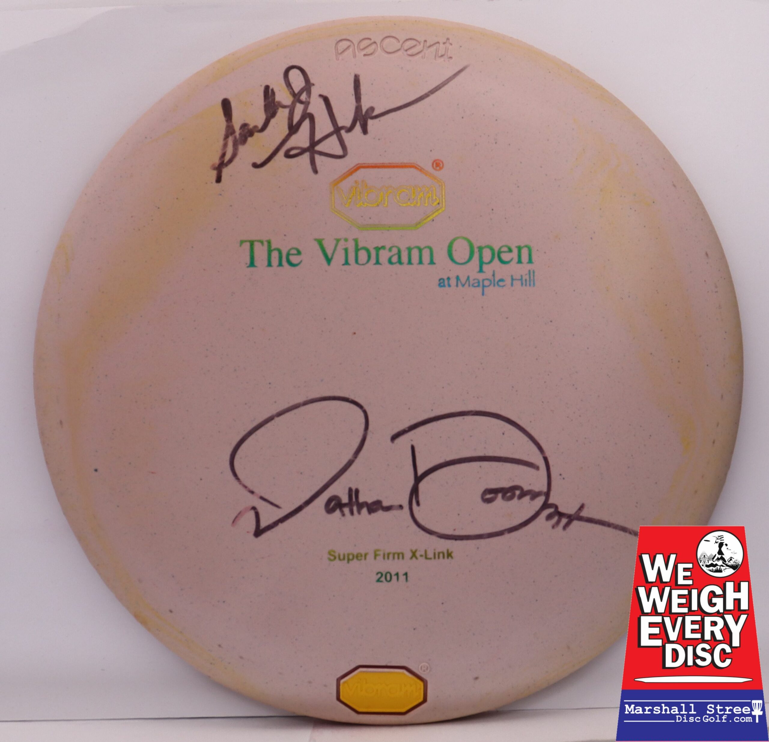 X-Link firm Ascent, 2011 The Vibram Open Winners-Autographed-Goobered ...