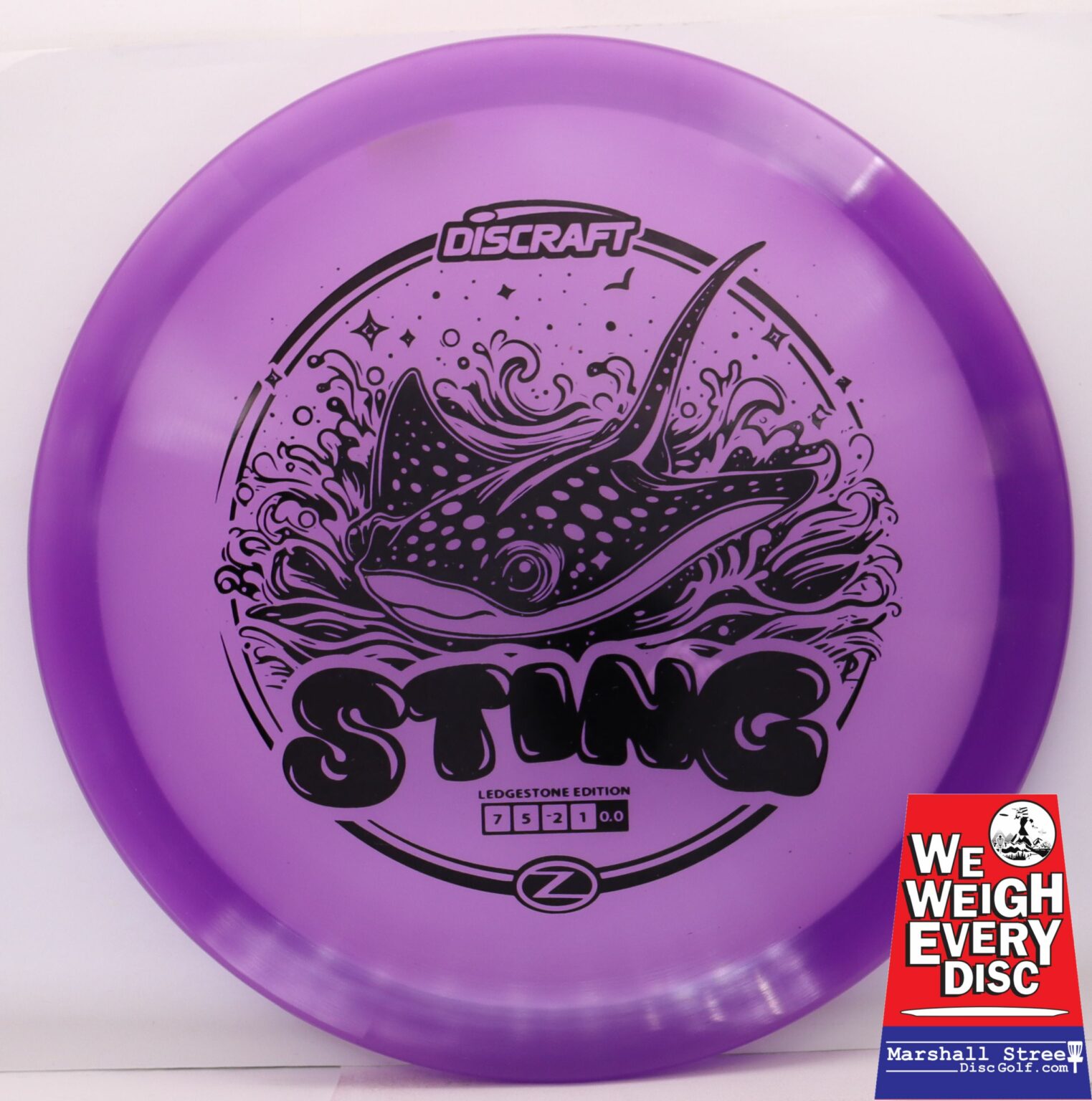 CryZtal Sting, 2025 Ledgestone Edition • Marshall Street Disc Golf