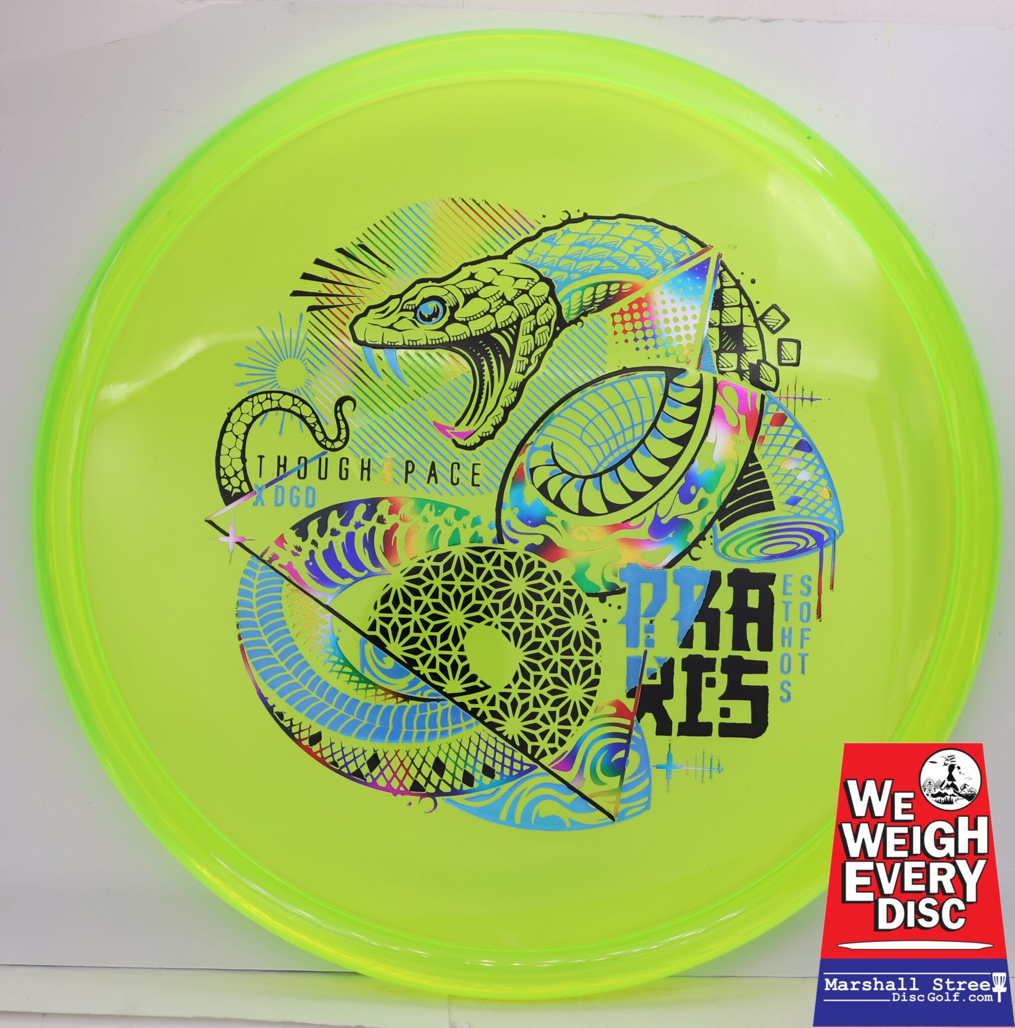 Ethos Soft Praxis, Prax-Hisss • Marshall Street Disc Golf