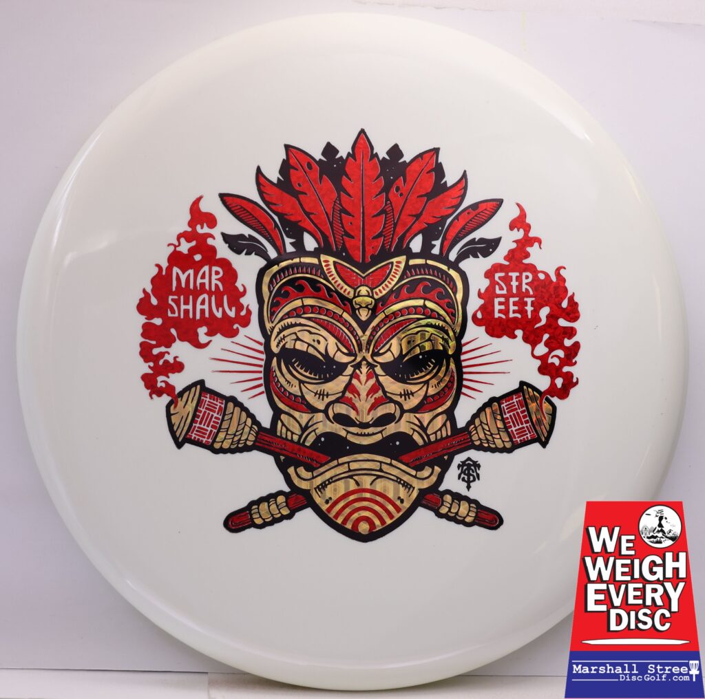 Aura Soft Praxis, Marshall Street Tiki Mask • Marshall Street Disc Golf