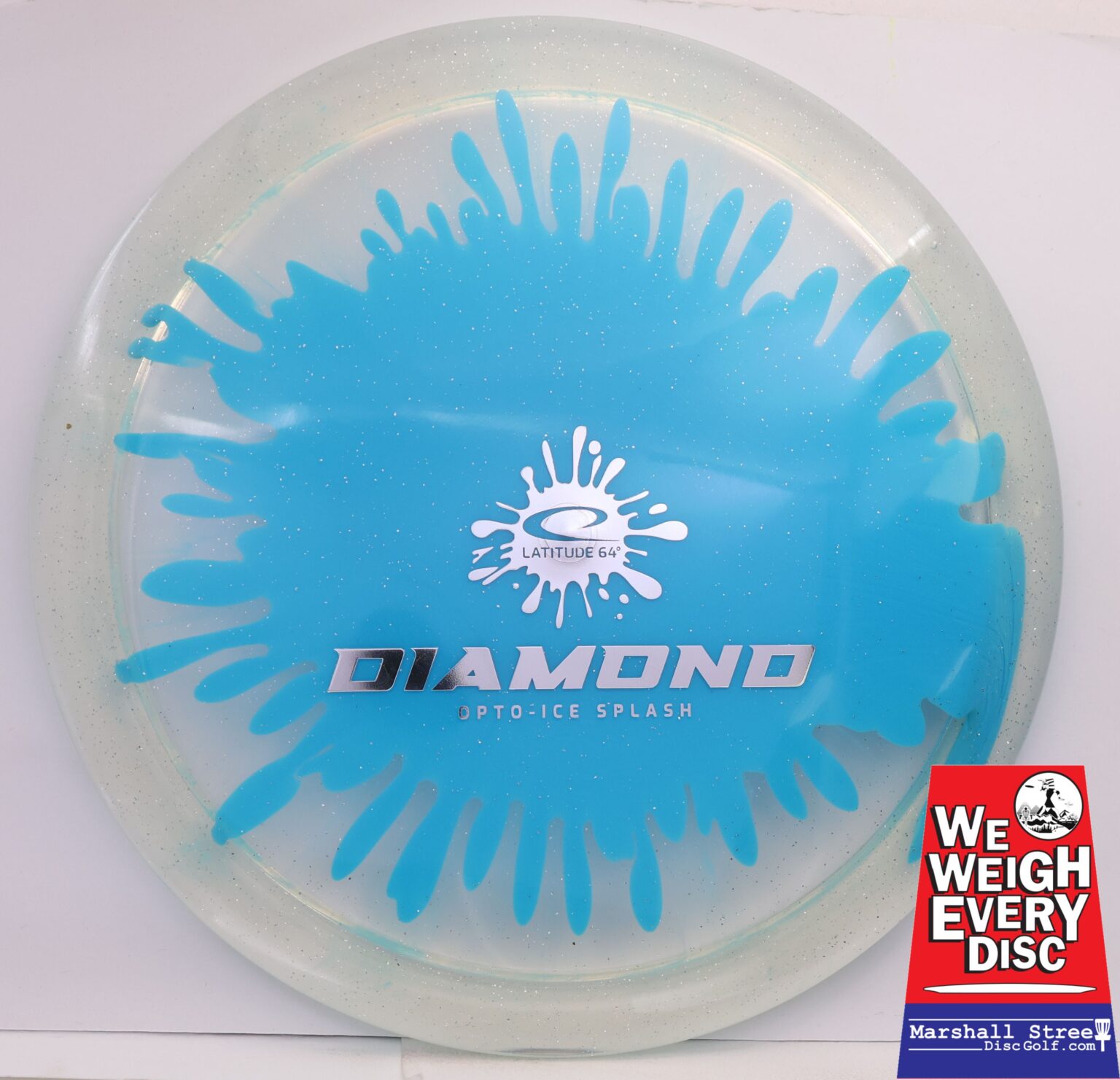 Opto Ice Sparkle Splash Diamond • Marshall Street Disc Golf