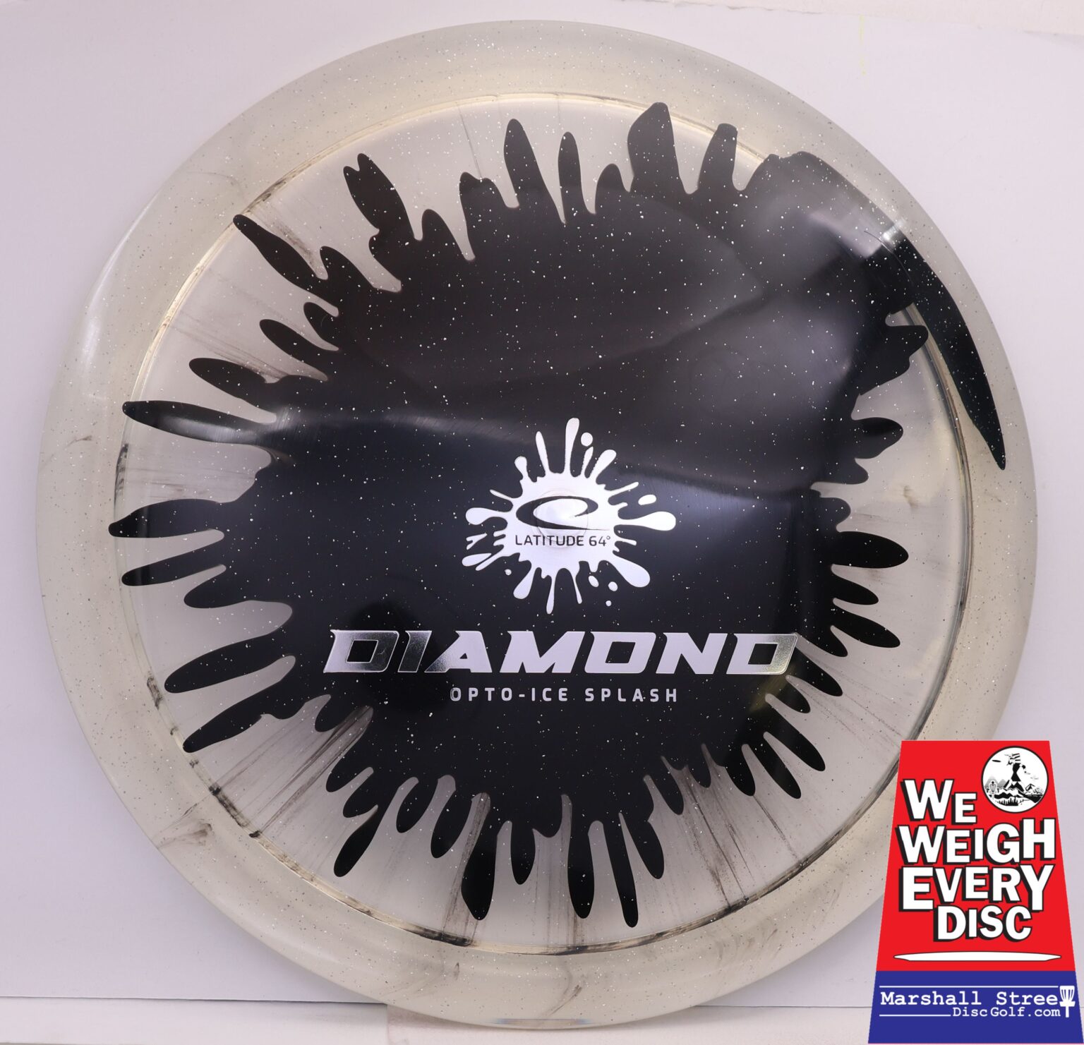 Opto Ice Sparkle Splash Diamond • Marshall Street Disc Golf