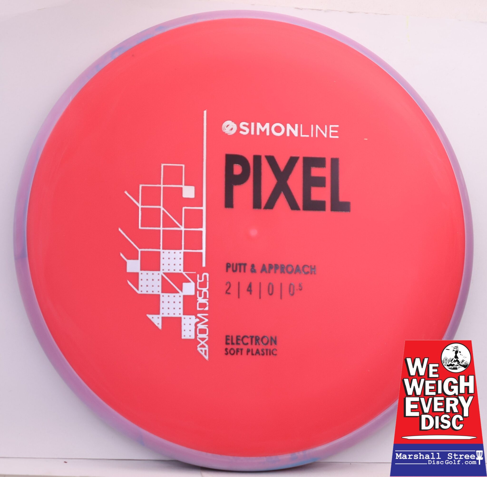 Simon Line Electron Pixel (Soft) Putter | Axiom Discs