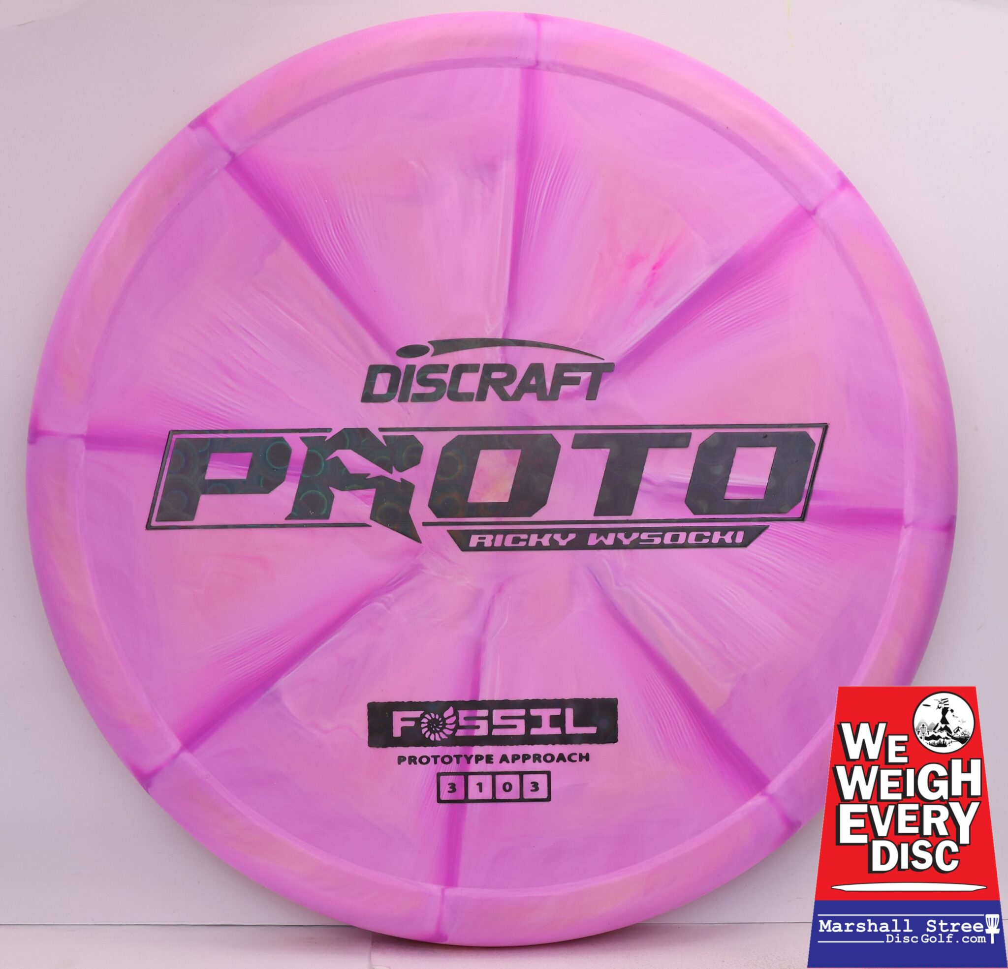 Prototype Fossil, Ricky Wysocki • Marshall Street Disc Golf