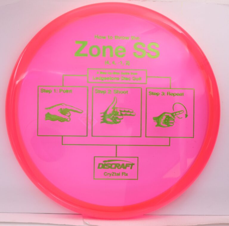 CryZtal FLX Zone SS, 2026 Ledgestone Edition • Marshall Street Disc Golf