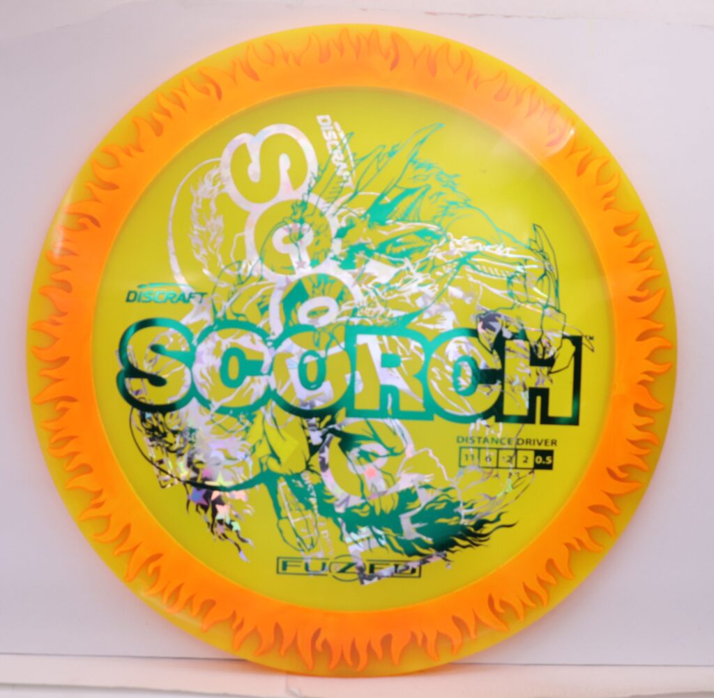 X-Out FuZed Line Scorch - Flames • Marshall Street Disc Golf