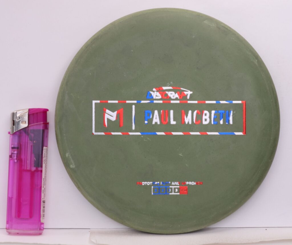 Prototype Luna Mini, Paul McBeth Bar Stamp • Marshall Street Disc Golf