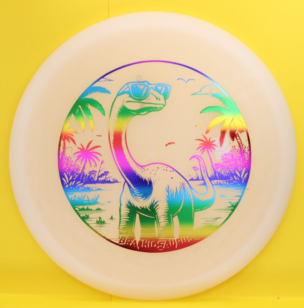 Glow Egg Shell Brachiosaurus • Marshall Street Disc Golf