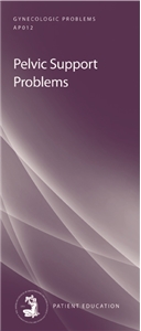 Campus Store : Pelvic Support Problems Brochures (50 Per Pack)