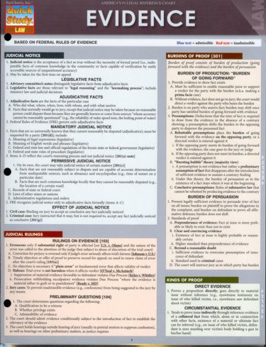 MatthewsBooks.com - 9781423219590 (1423219597) : Evidence Laminated ...