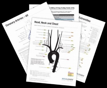 Campus Store : Peripheral and Cardiology Coding Charts 2018. 8.5" X 11 ...