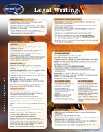 Matthews MUSC Bookstore : Legal Writing Binder Chart