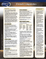 Matthews MUSC Bookstore : French Linguistics Chart