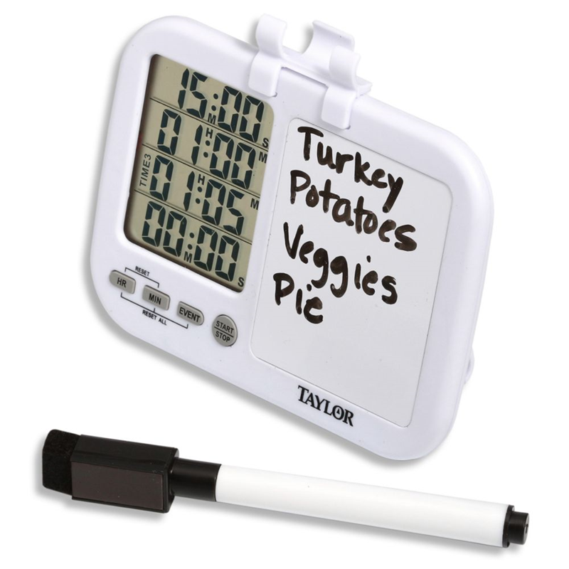 Matthews MUSC Bookstore : Digital 4 Channel Timer with White Board