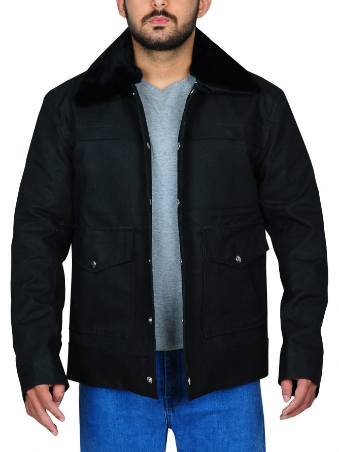 Stylish Black Cotton Jacket For Men | Men Jackets | MauveTree
