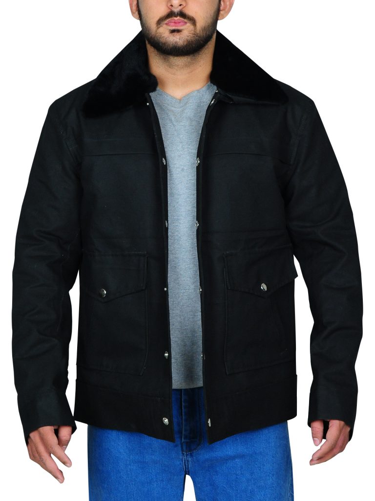 Stylish Black Cotton Jacket For Men | Men Jackets | MauveTree