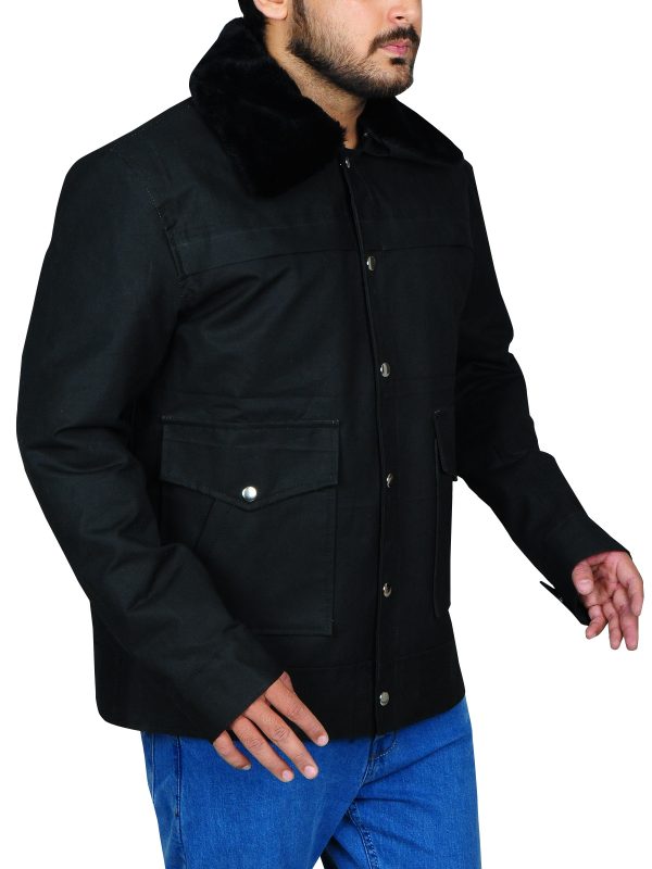 Stylish Black Cotton Jacket For Men | Men Jackets | MauveTree