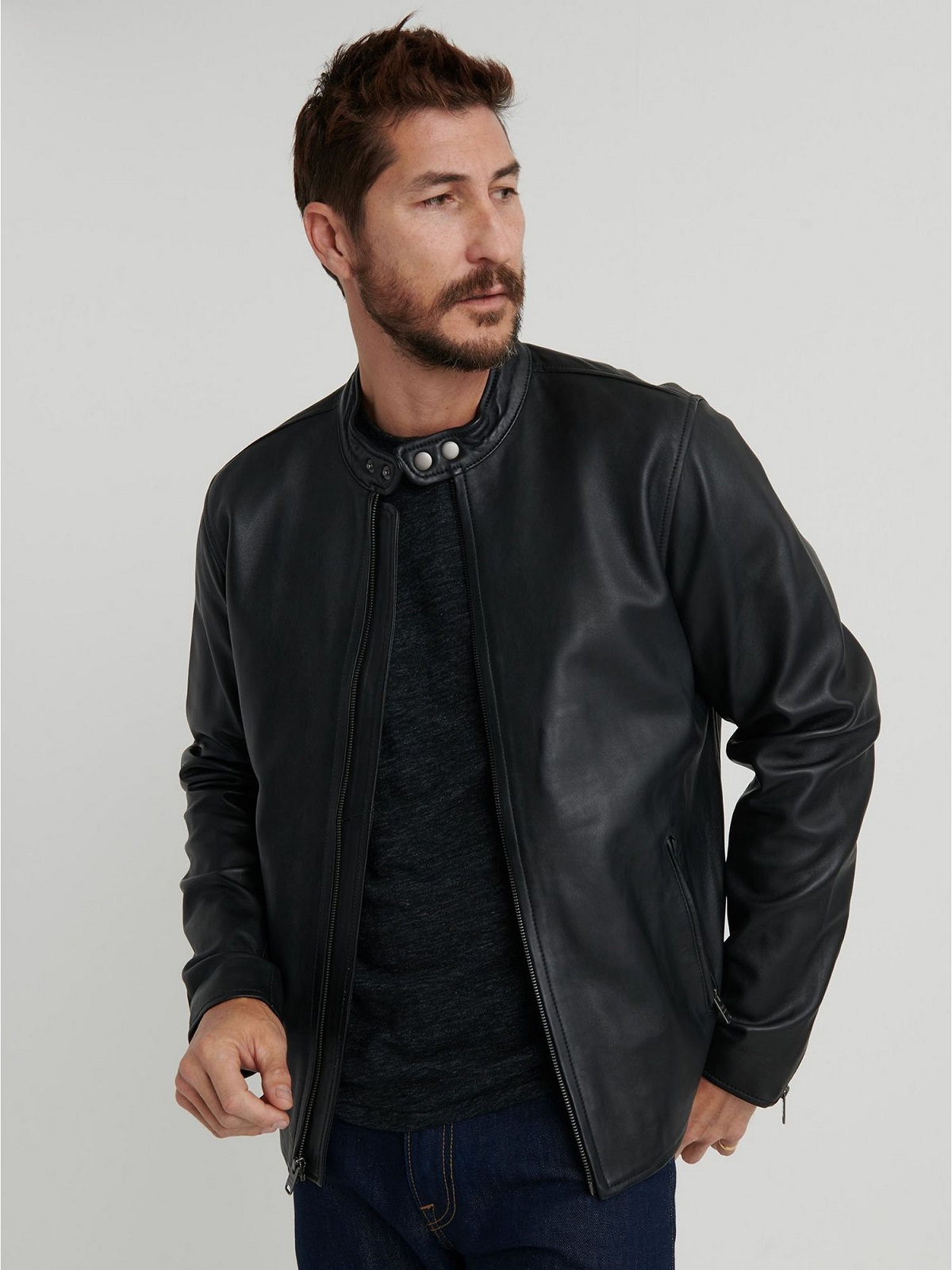 Trendy Black Jacket For Men - Men Jacket - Mauvetree.com